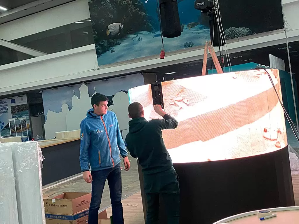 Polet TOS Presentation at Stands in Europe | Polet LED